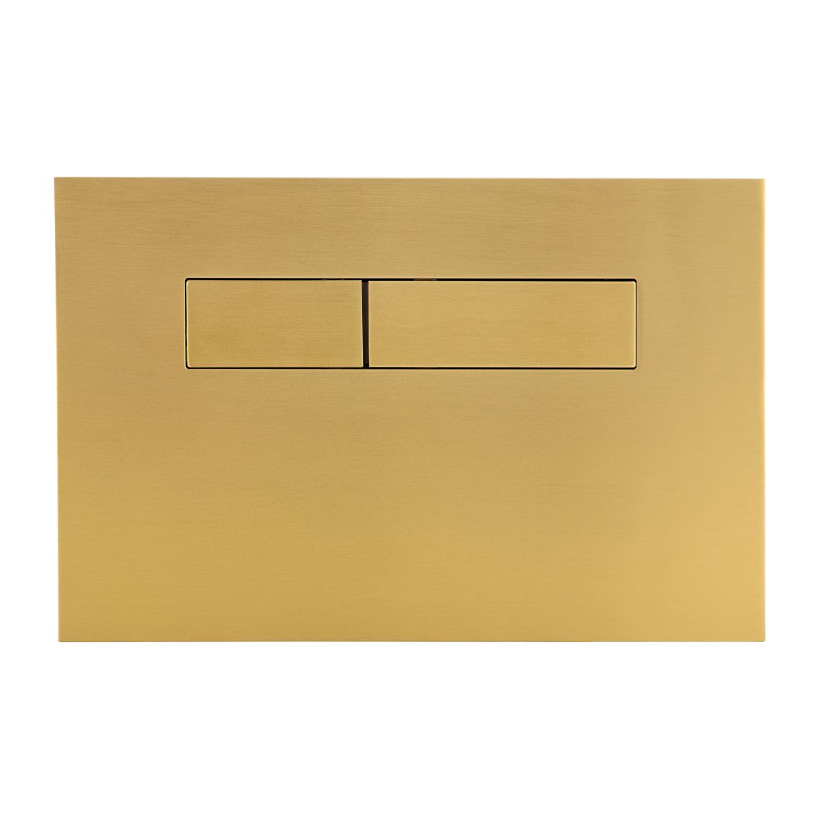 Drukplaat wc PVD Goud RVS - Van Sanitair